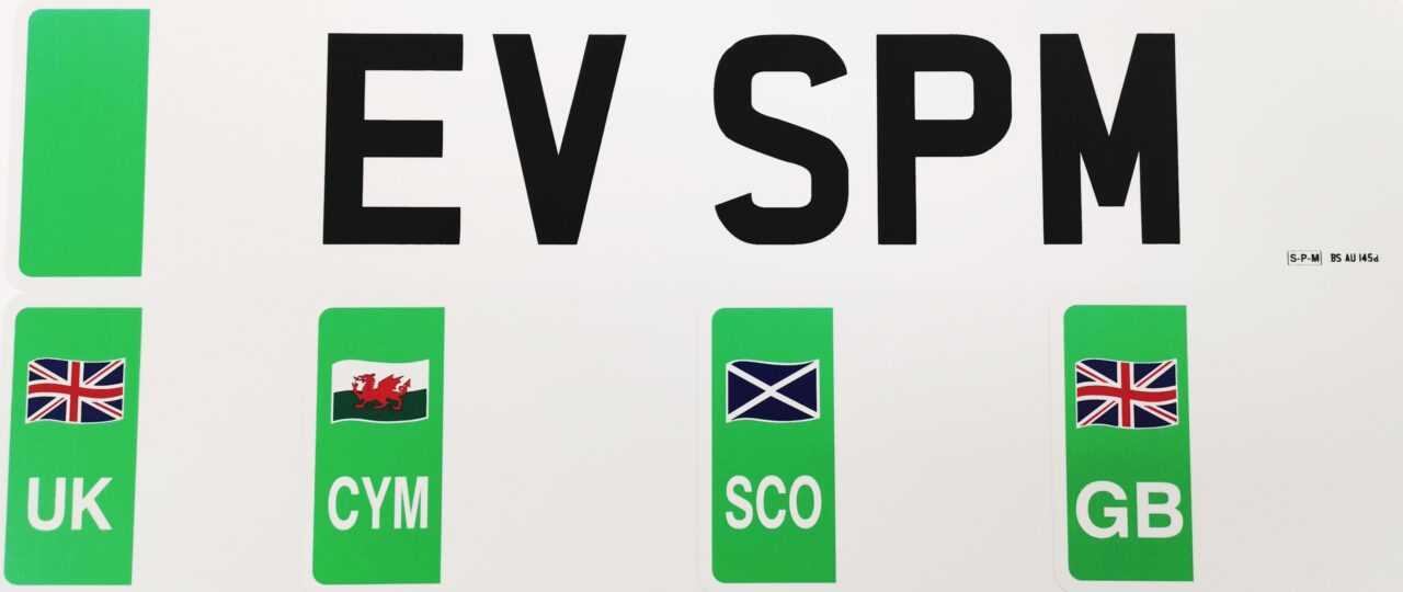 New Green Flash EV Plates Now Available - SPM Number Plates